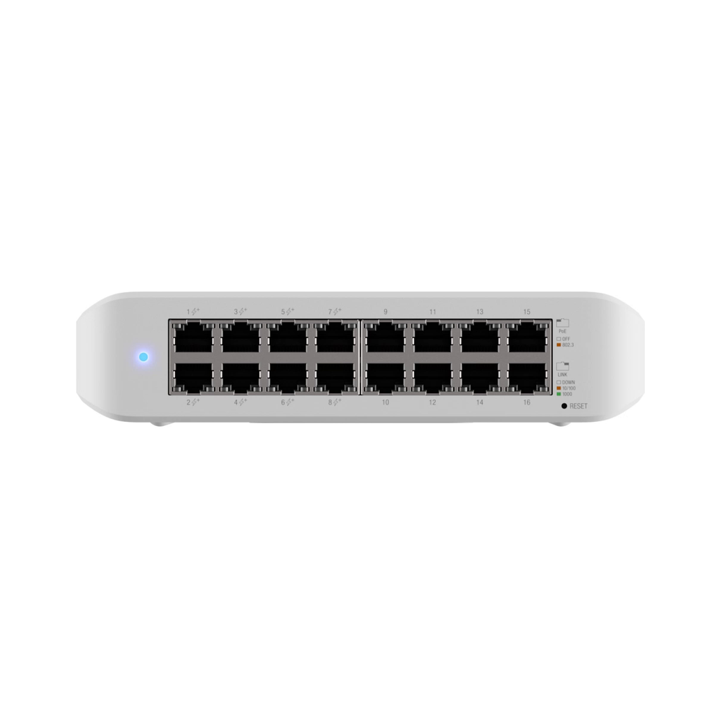 Ubiquiti Switch Lite 16 PoE (USW-Lite-16-POE) – GS-COM