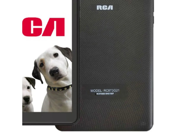 RCA 8" RC8T3G21 Tablet – GS-COM