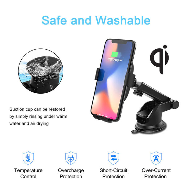 Argom 15W Wireless Fast Charger Car Mount Vortex M2 – GS-COM