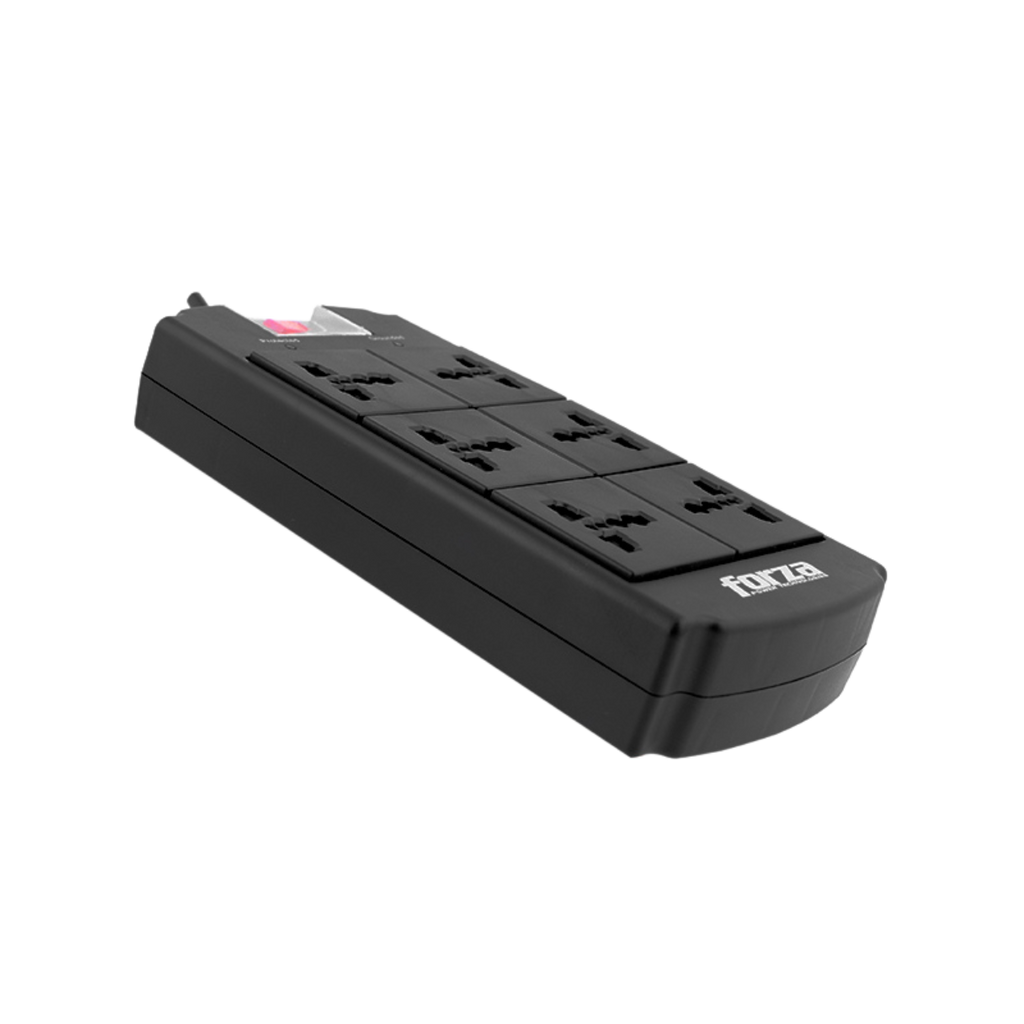 Forza 1080J/ 1800W, 5 Universal Outlets-120V/240V Surge Protector (FSP ...