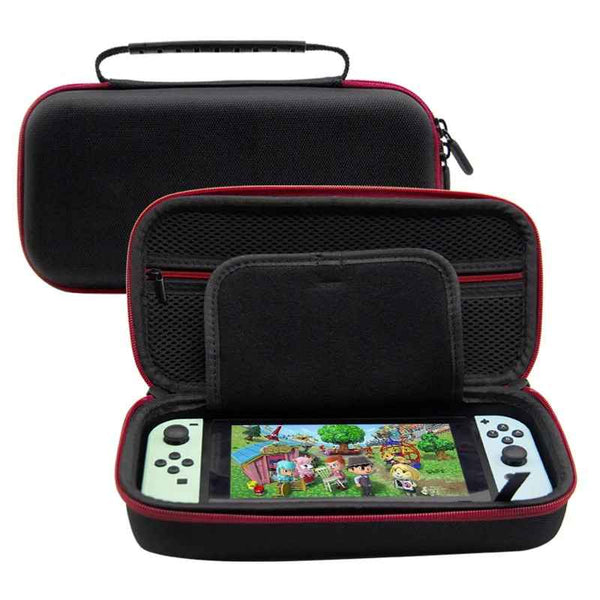 Nintendo Switch/Switch OLED Black/Red Handbag Case – GS-COM