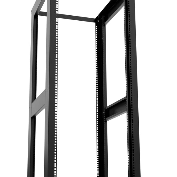 Nexxt 30U 4 Post Open Rack (PCRORSKD30U4PBK) – GS-COM