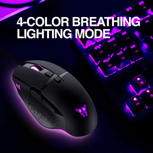 ARGOM COMBAT GAMING WIRED USB MOUSE MS46 – GS-COM