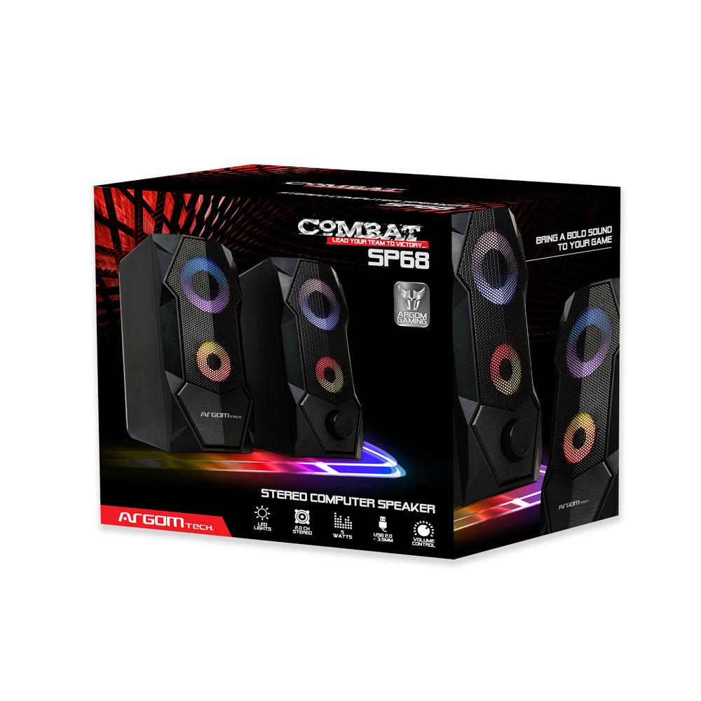 Argom Combat Gaming Multimedia Speakers – GS-COM