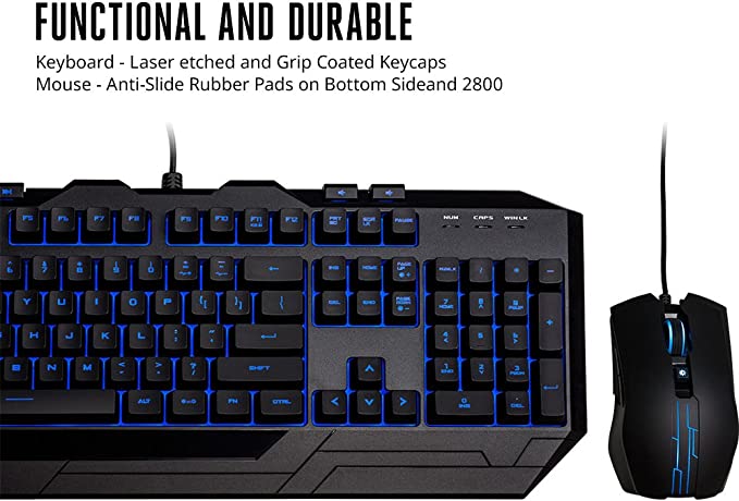 Cooler Master Devastator 3 RGB Gaming Keyboard & Mouse Combo – GS-COM